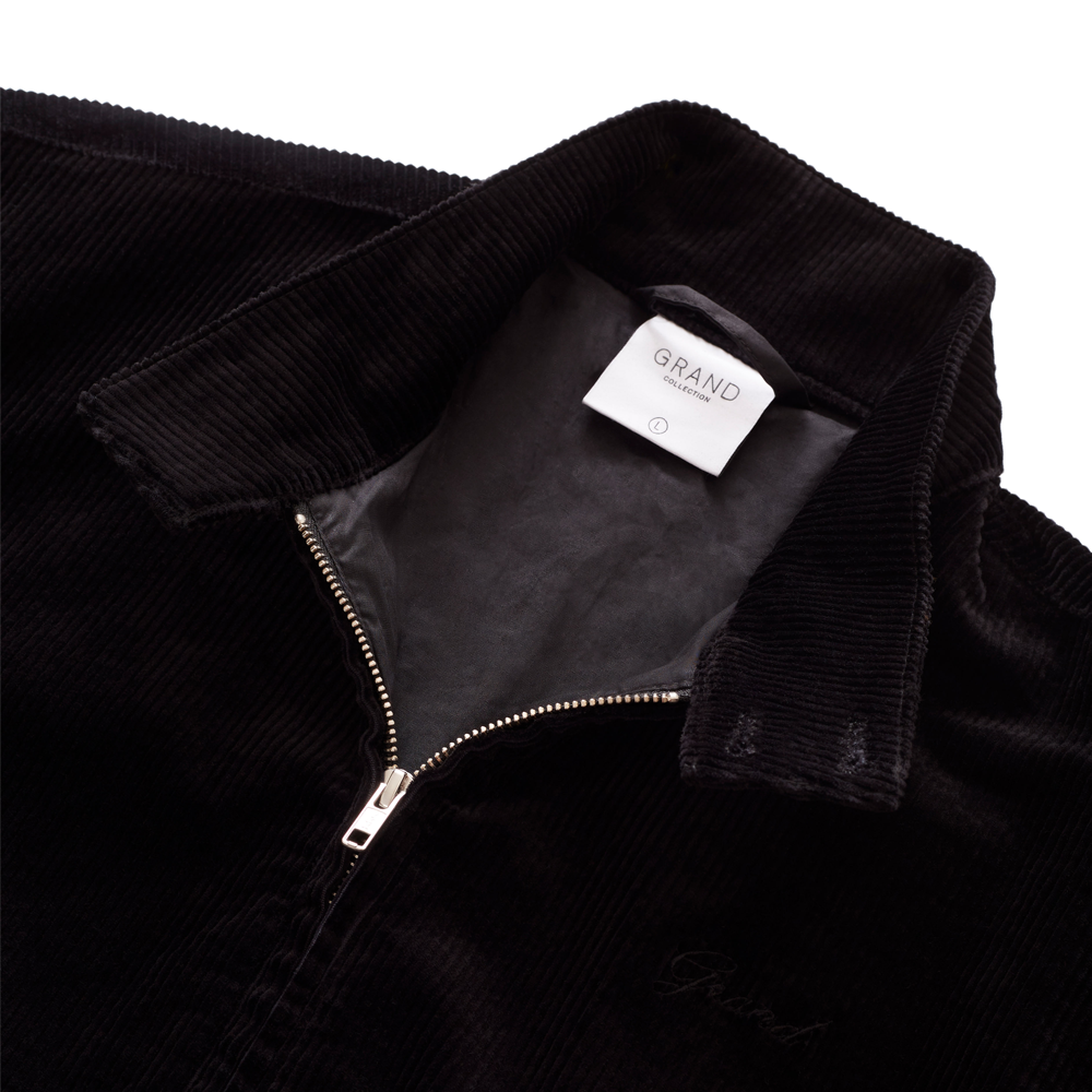 GRAND COLLECTION - Corduroy Soho Jacket "Black" – Lacquer