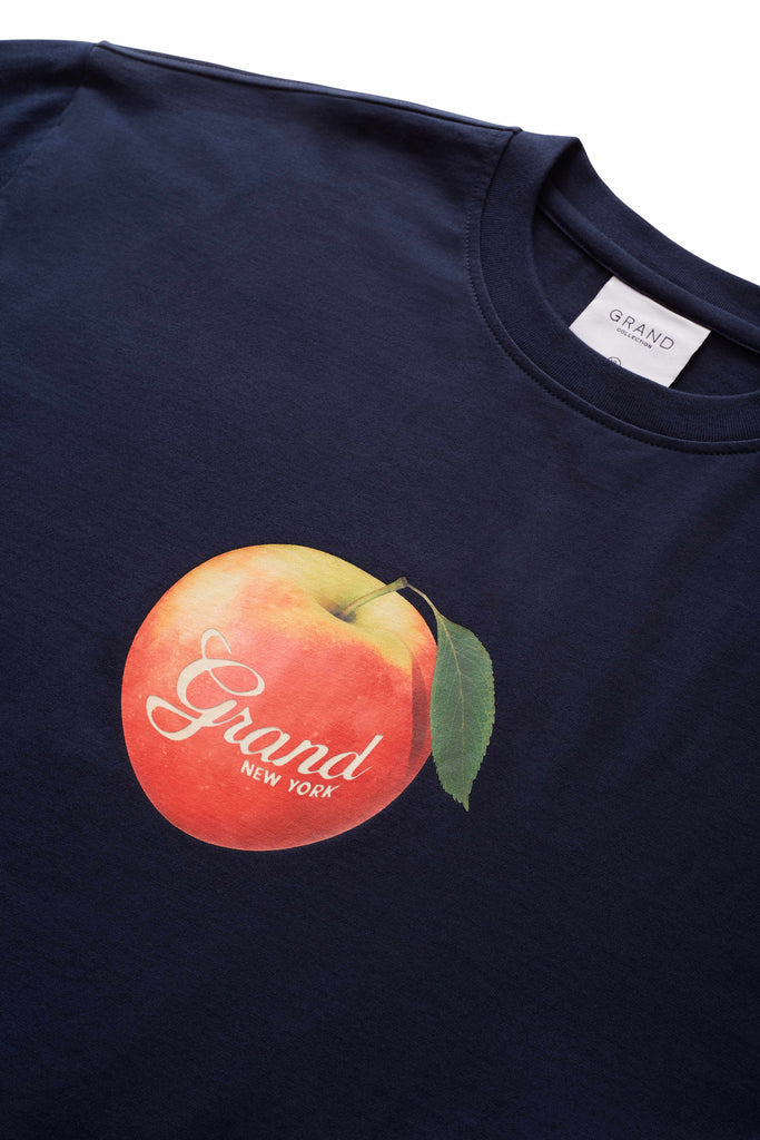 GRAND COLLECTION - The Big Apple Tee "New York Navy" – Lacquer
