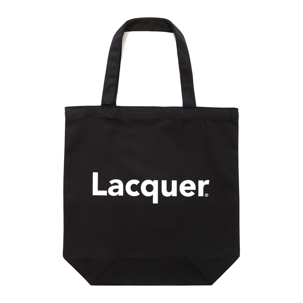 LACQUER - LOGO TOTE BAG "Black" – Lacquer