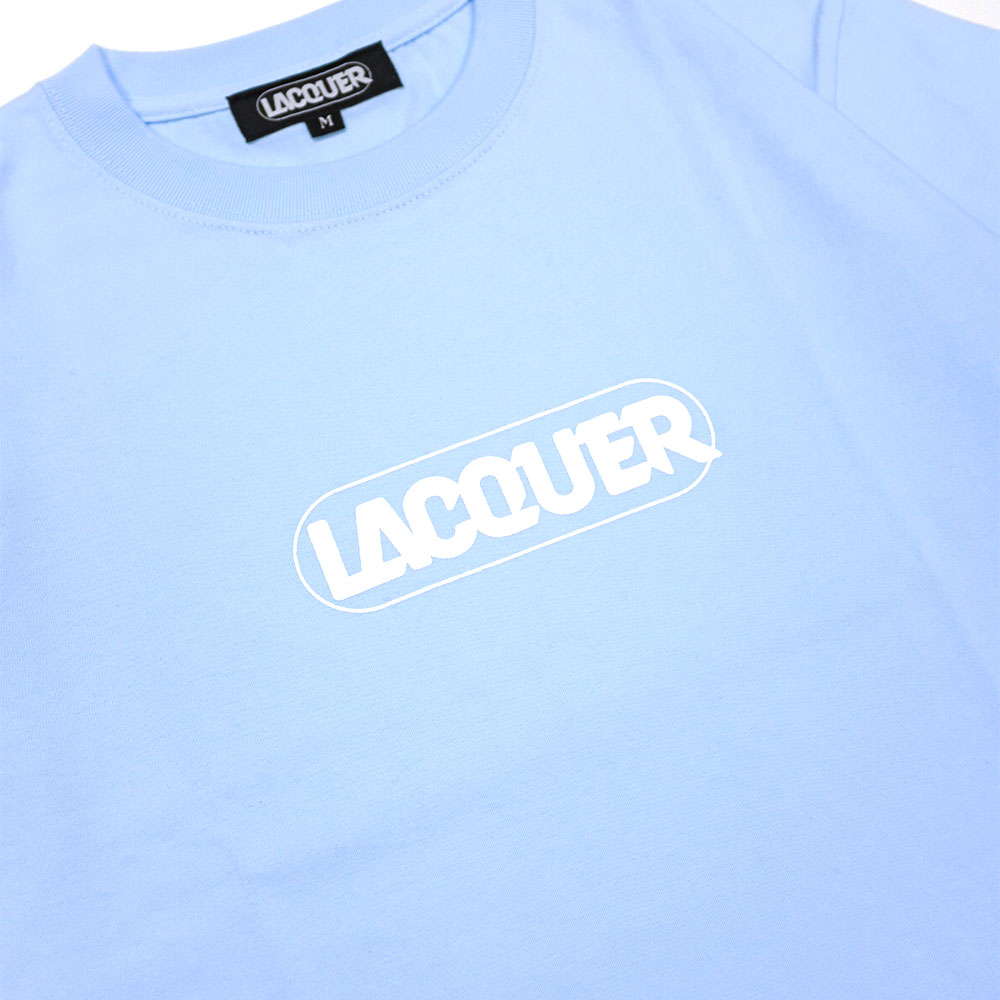 LACQUER - Logo Tee "Baby Blue" – Lacquer