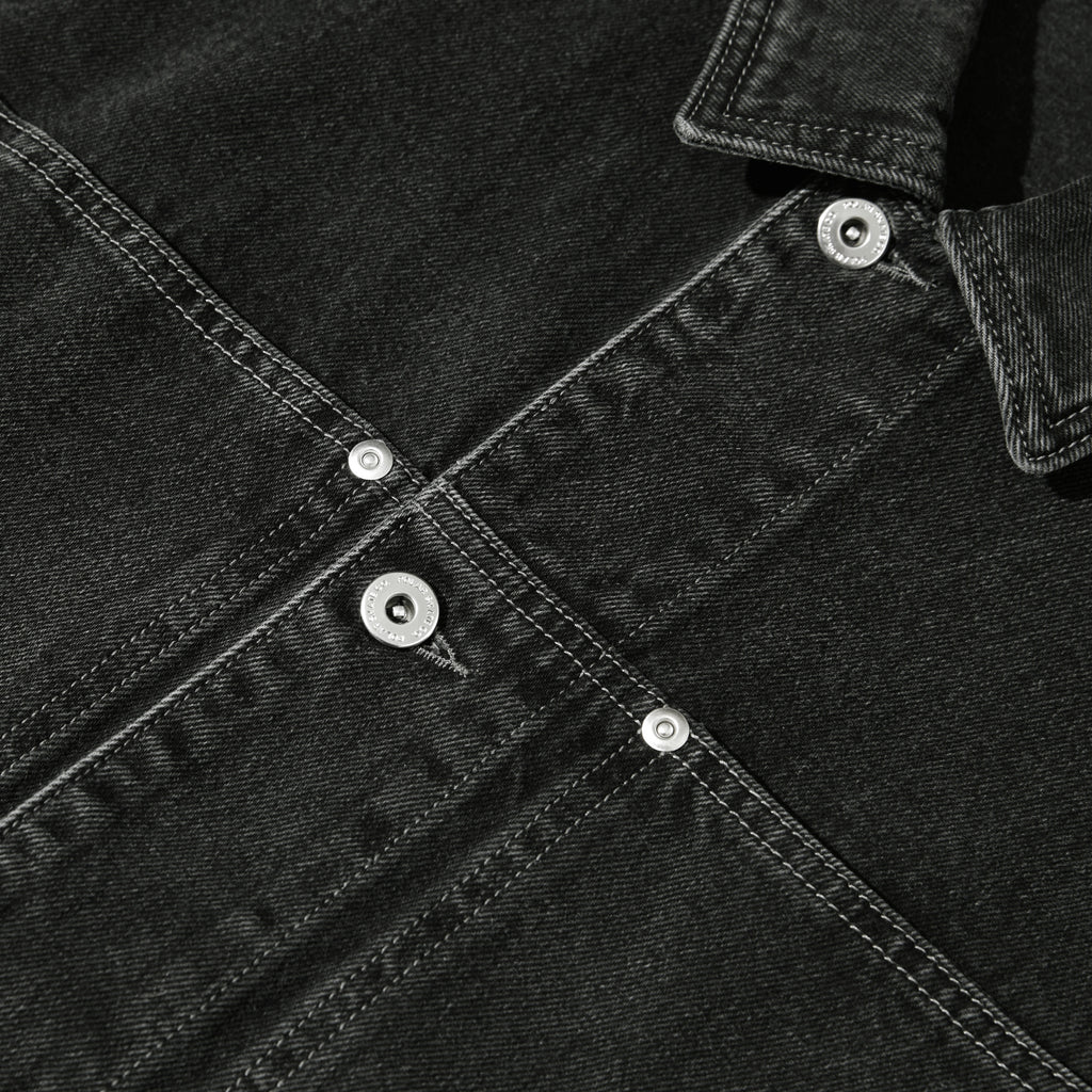 POLAR - Patrik Denim Jacket "Silver / Black" – Lacquer
