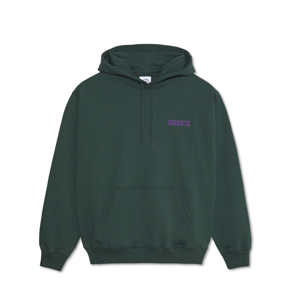 POLAR - Stretch Logo Dave Hoodie "Dark Teal" – Lacquer