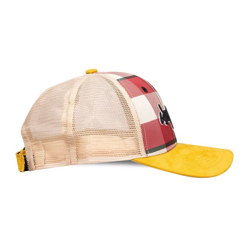 TIME SCAN - SCRIPT MESH CAP "Flannel" – Lacquer